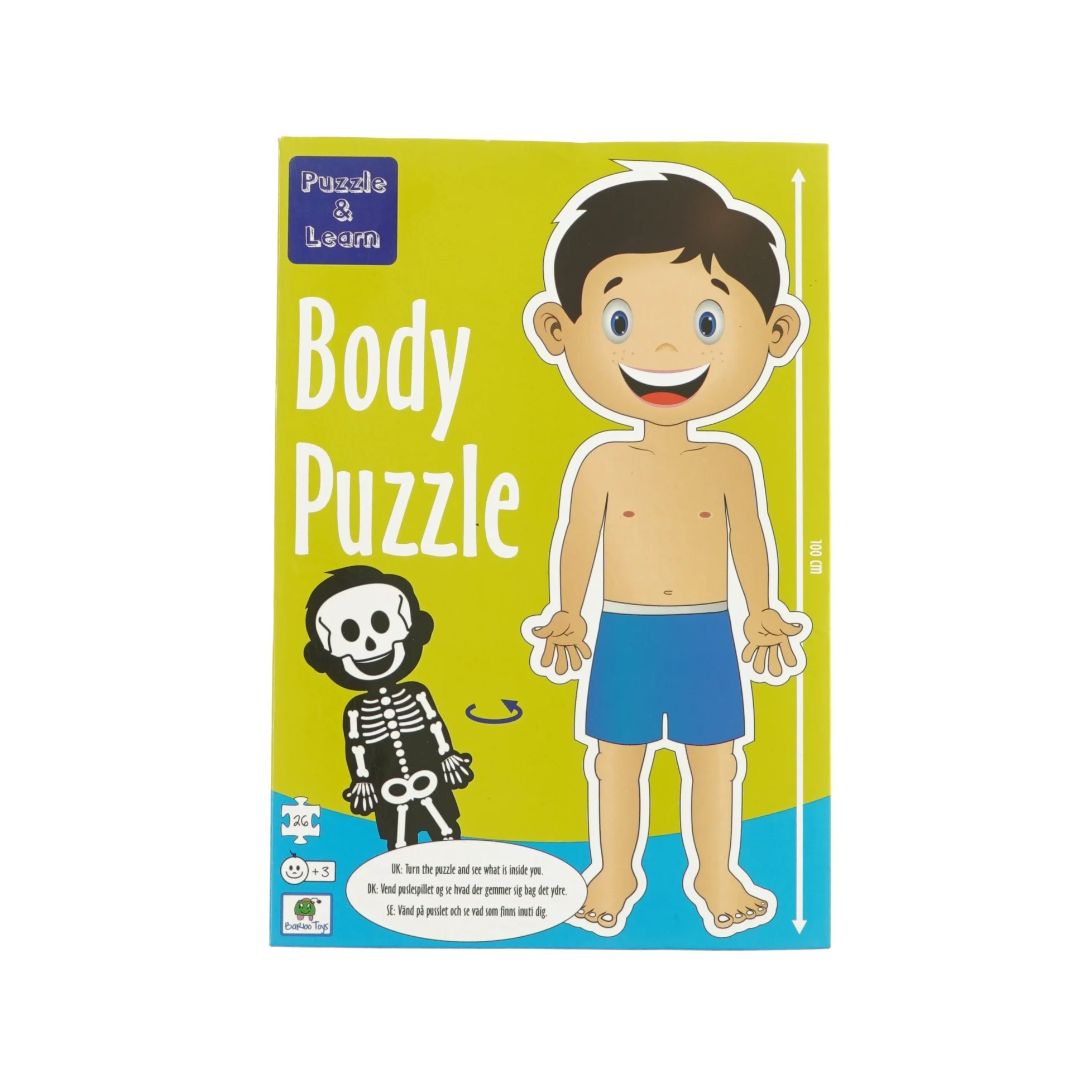 Learning Human Body Parts Body Puzzle For Kids Learning, 57% OFF